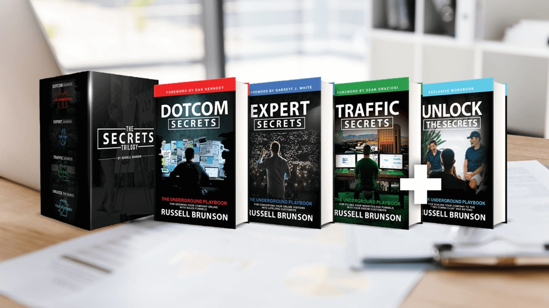 The Secrets Trilogy Book Set – Russell Brunson’s Books In One Set